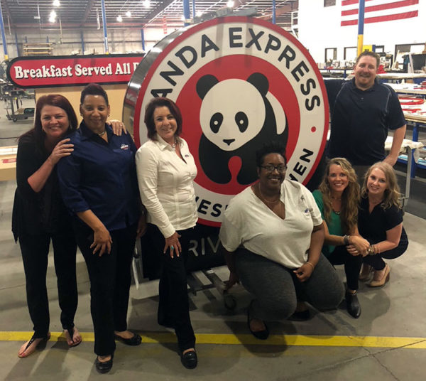 Panda Customer Visit & Training - Atlas Sign Industries